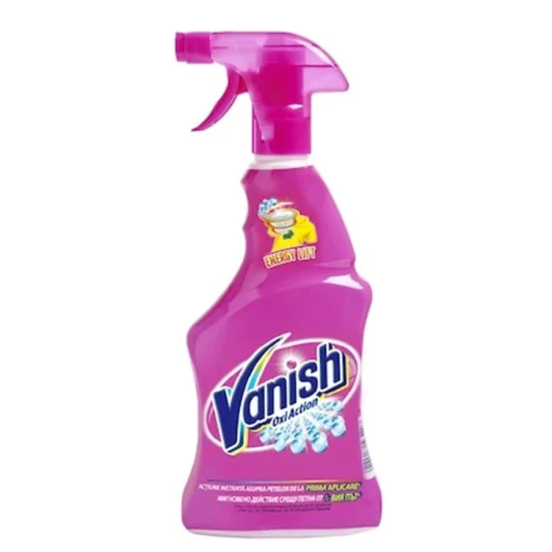 Solutie scos pete Vanish pulverizator Pink 454ml