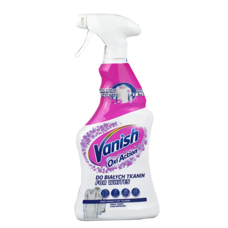 Solutie scos pete Vanish pulverizator White Oxi Action 500ml