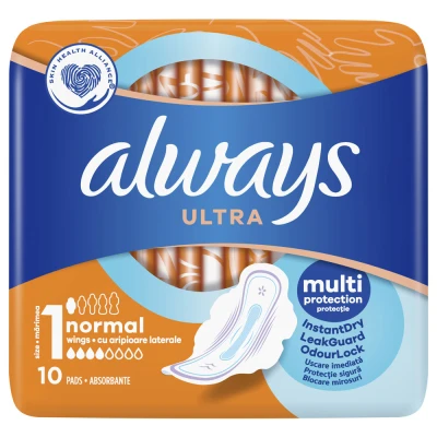 Absorbante Always Ultra Normal Plus 10 buc