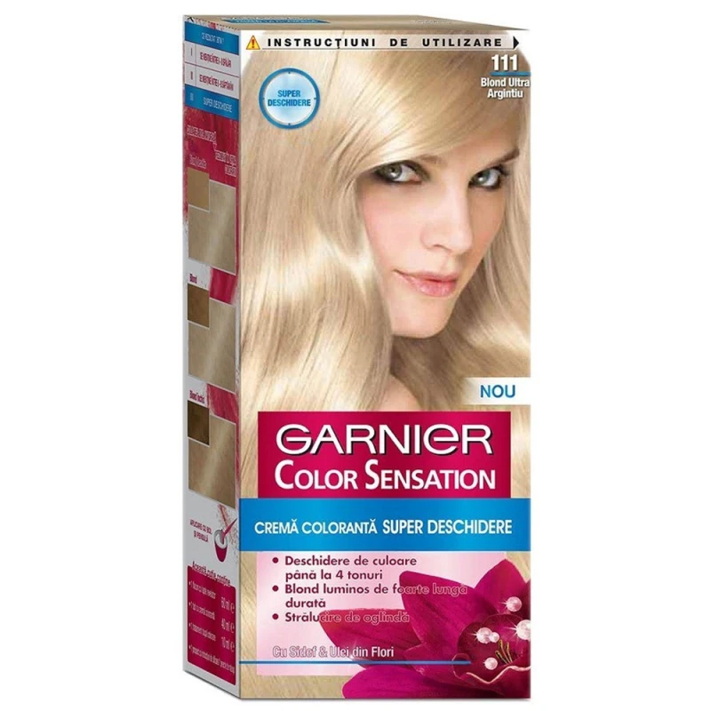 Vopsea Păr Garnier Color Sensation Blond Ultra 111