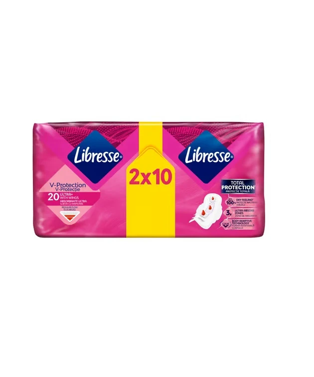 LIBRESSE ABSORBANTE 20BUC ULTRA WITH WINGS